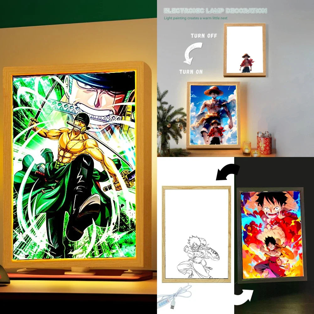 LED Picture Frame One Piece – Figurineer
